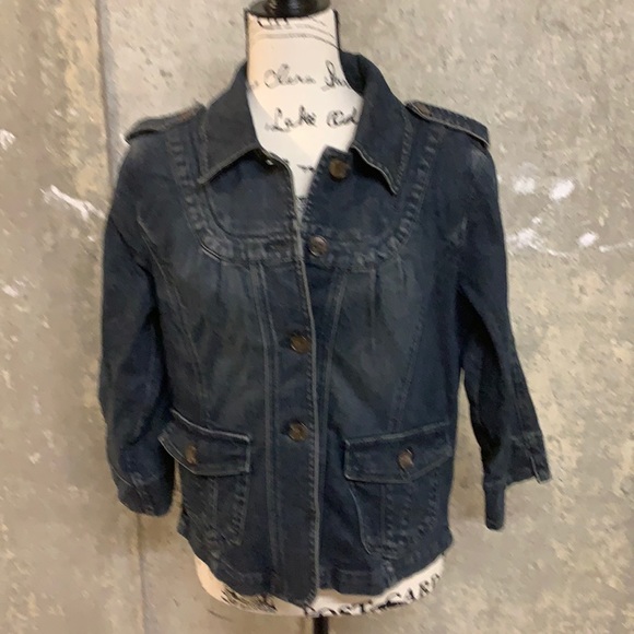 MantraBand | Jackets & Coats | Motto Denim Jacket | Poshmark